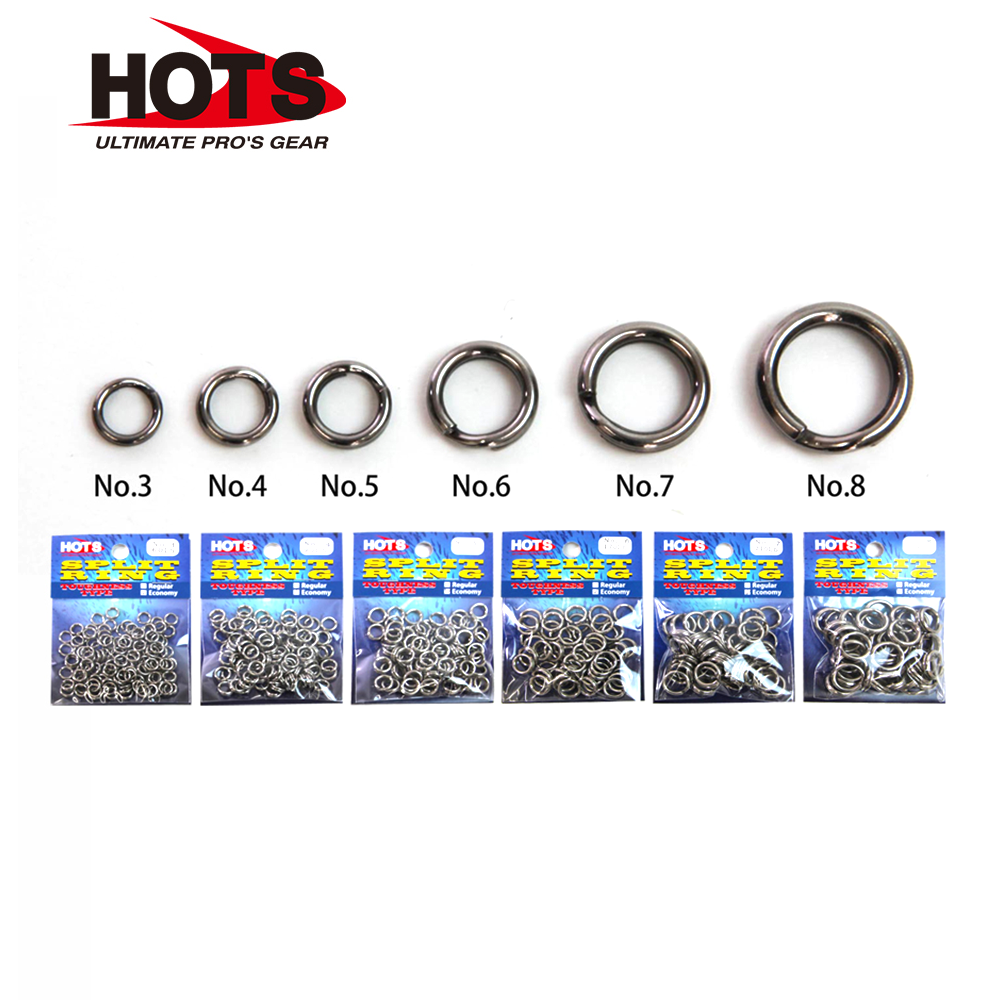 HOTS Split Rings Toughness Type (Economy Pack) – Profisho Tackle
